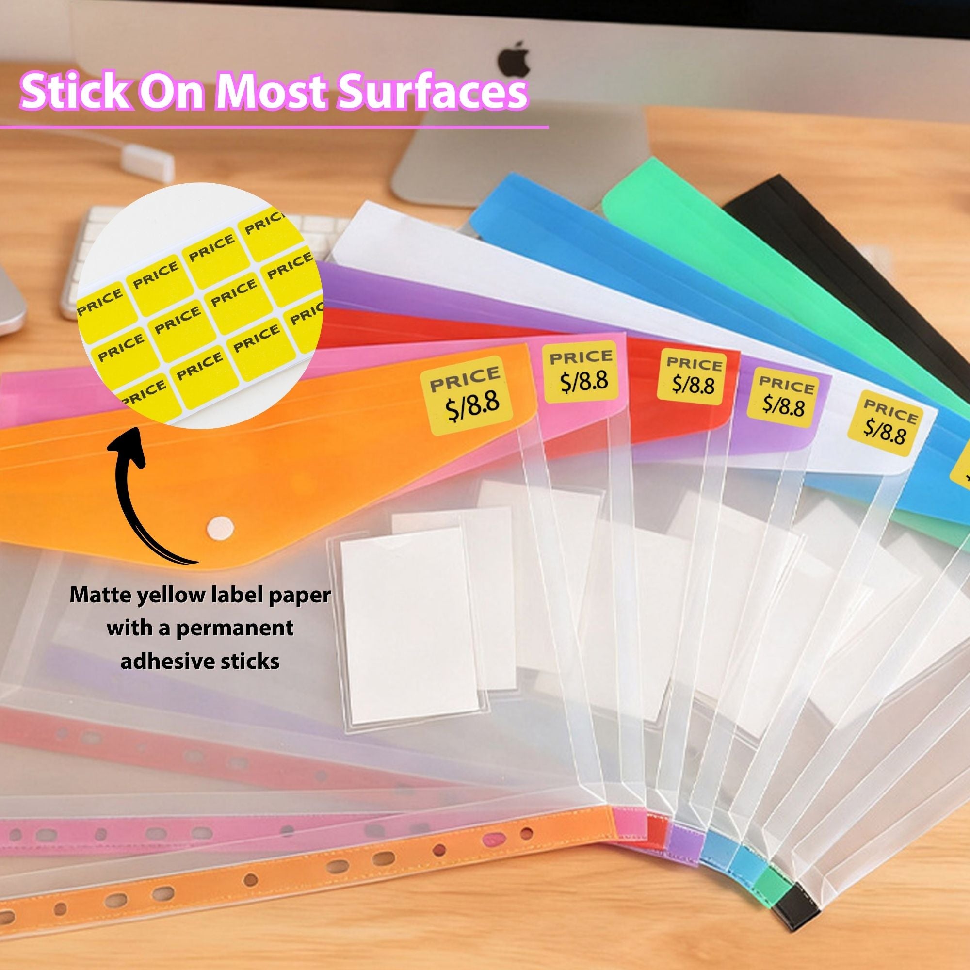 BAZIC Yellow Price Mark Label (180/Pack) – BAZIC Products
